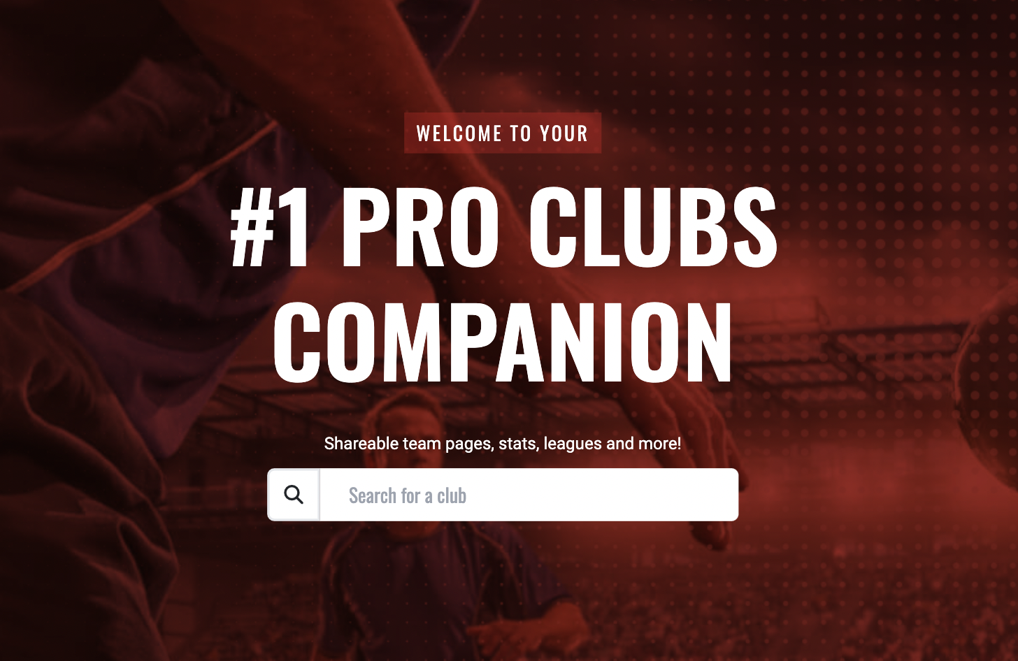 MyProClubs | Your #1 Pro Clubs companion
